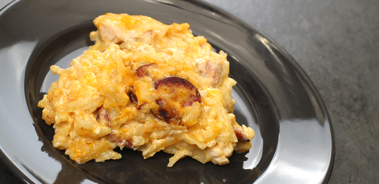 Spicy Hash Brown Casserole